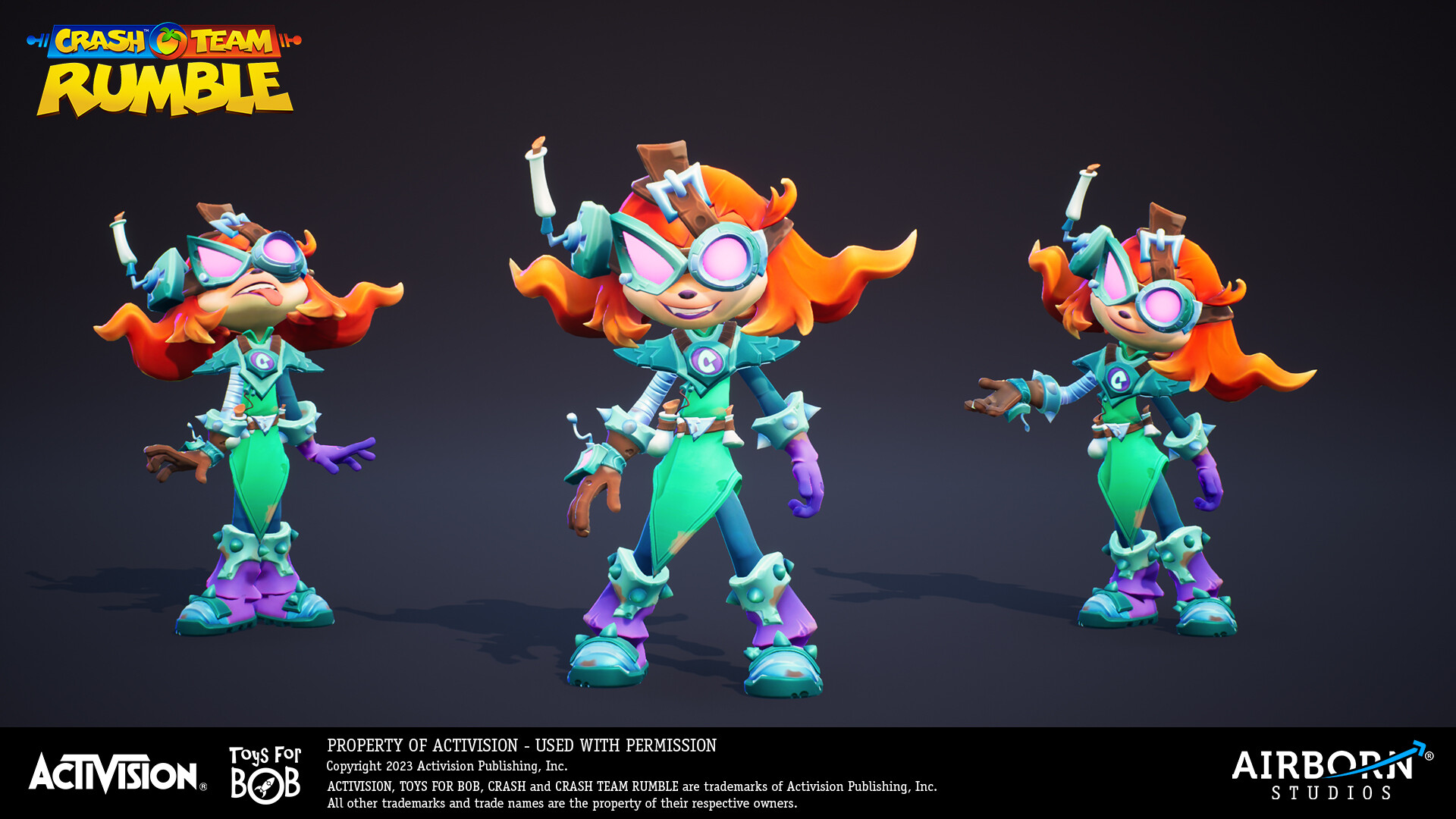 Airborn Studios - Crash Team Rumble - Inventor Coco
