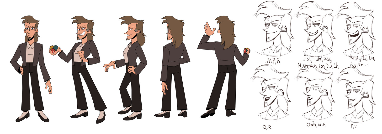 Sasha Wootten - Short film character design