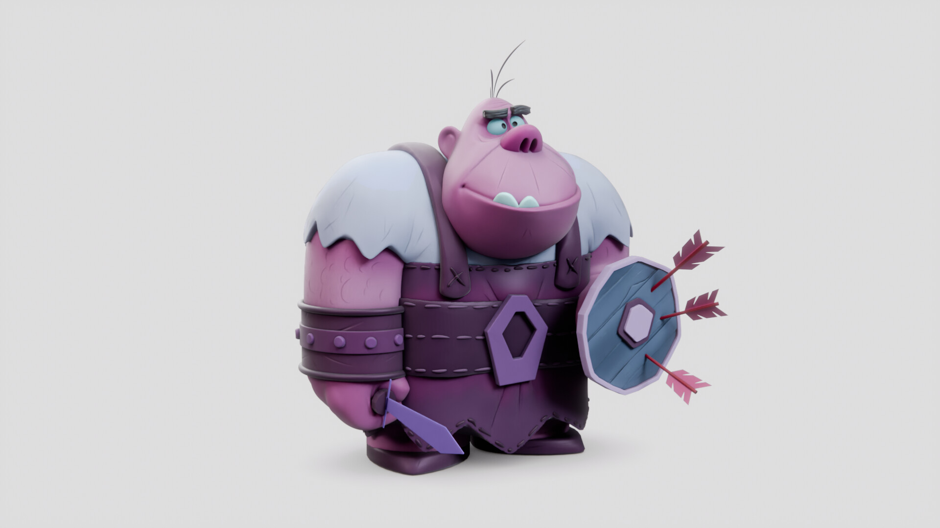 ArtStation - Pink Troll