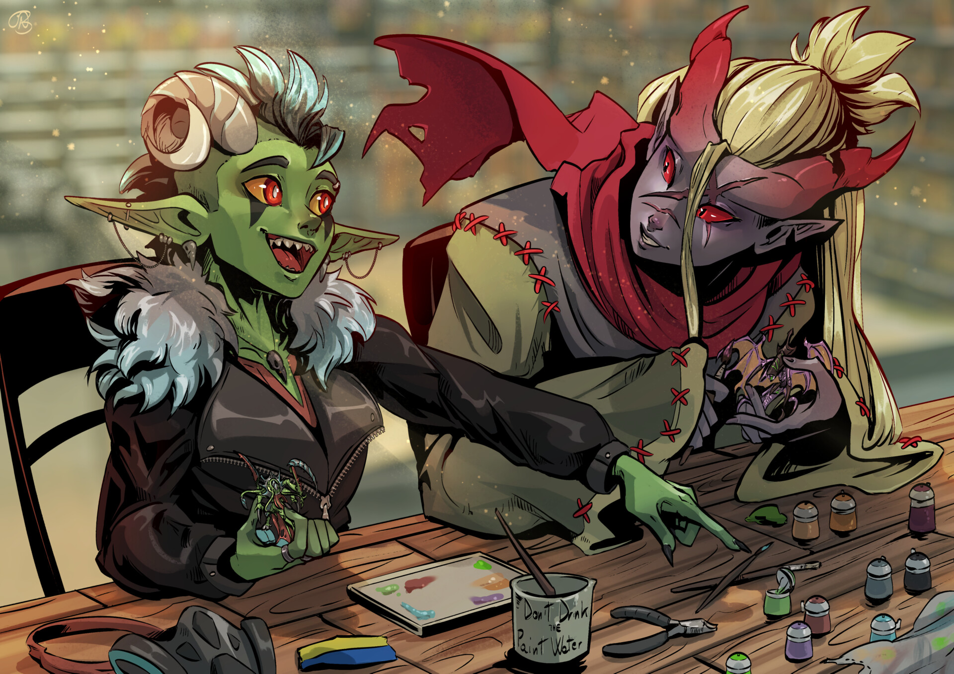 ArtStation - Warhammer Painting Session