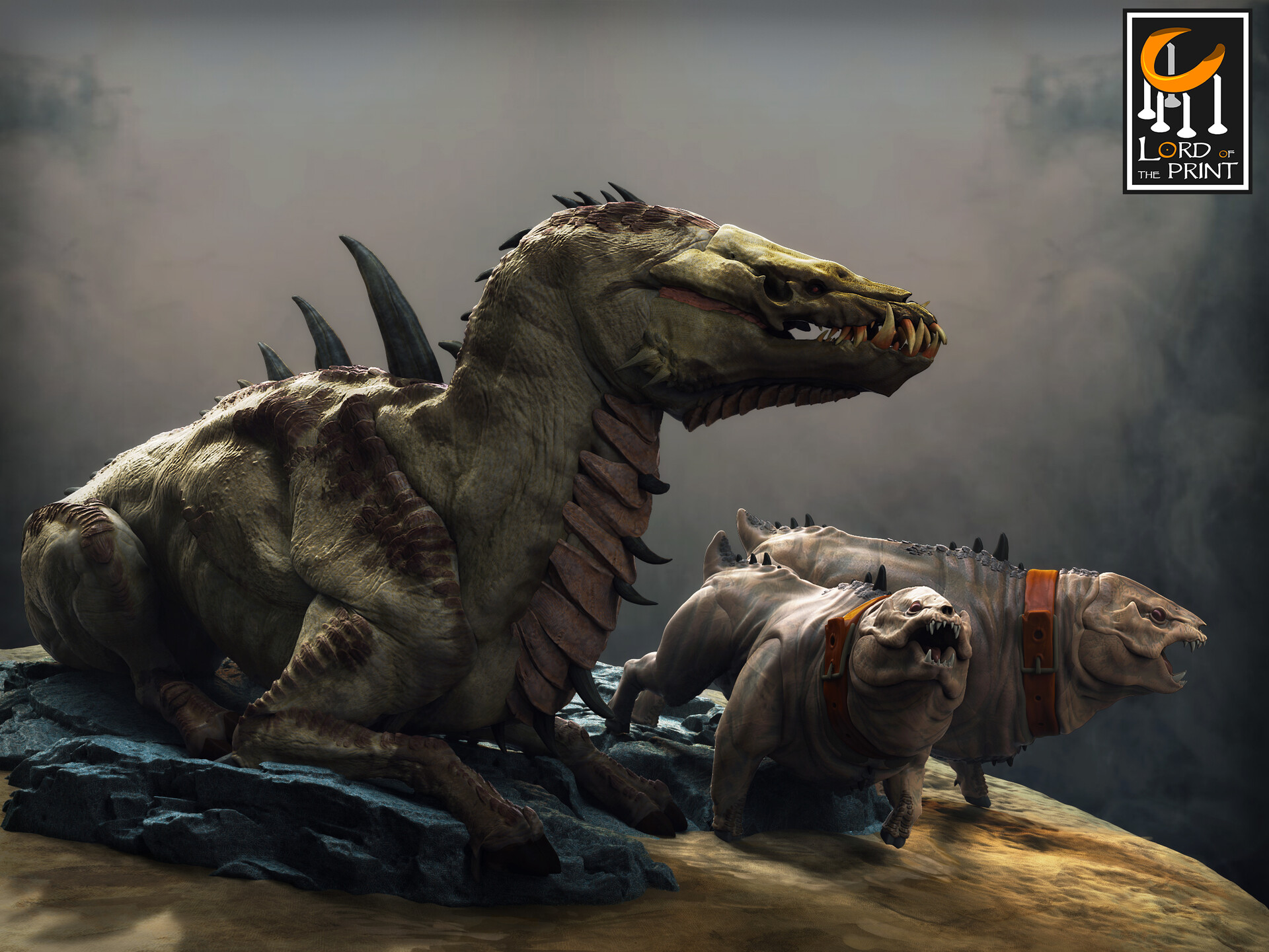 ArtStation - Infernum Hound