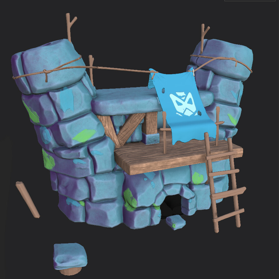 ArtStation - Blue Towers