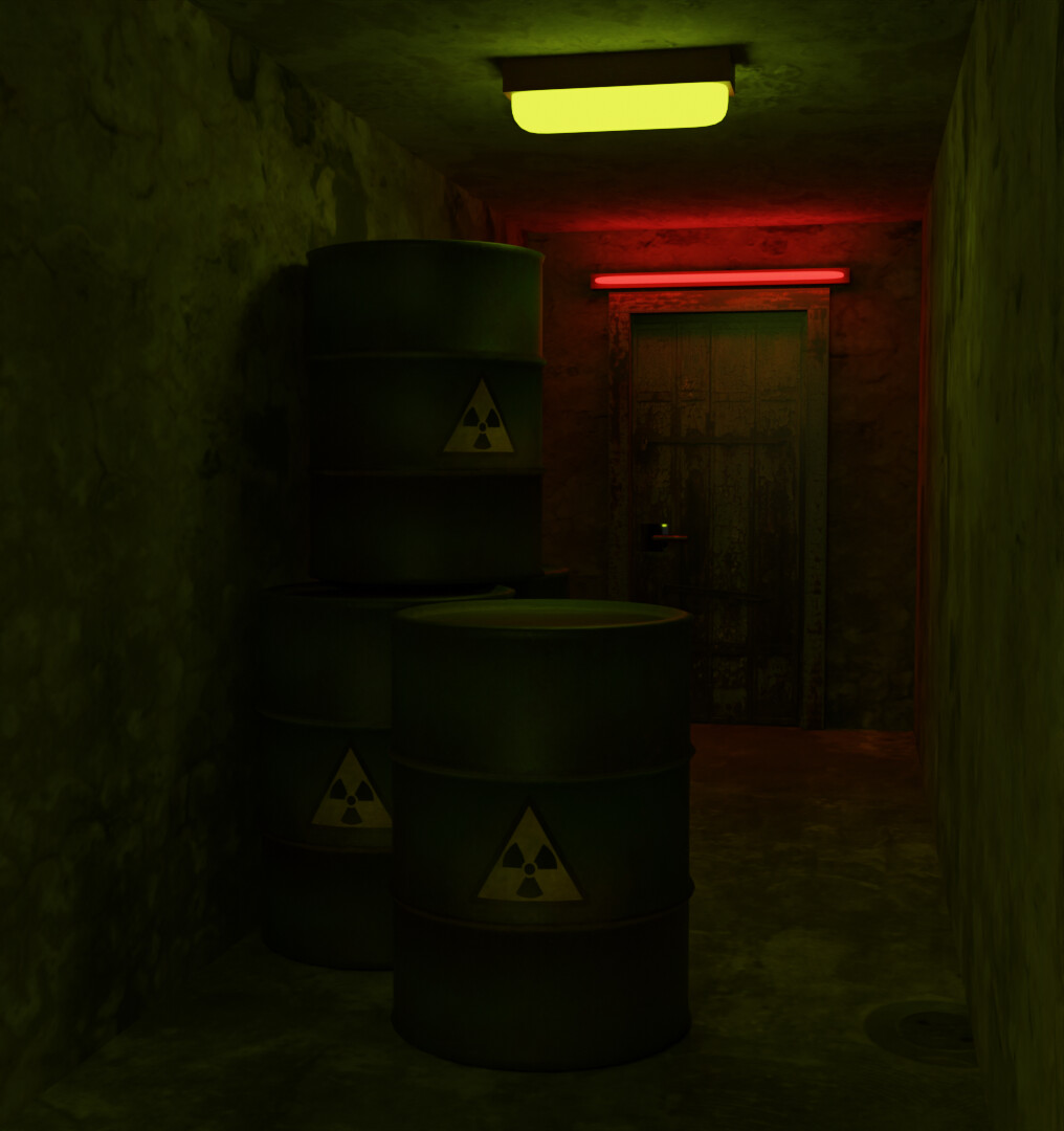 ArtStation - Spooky Corridor