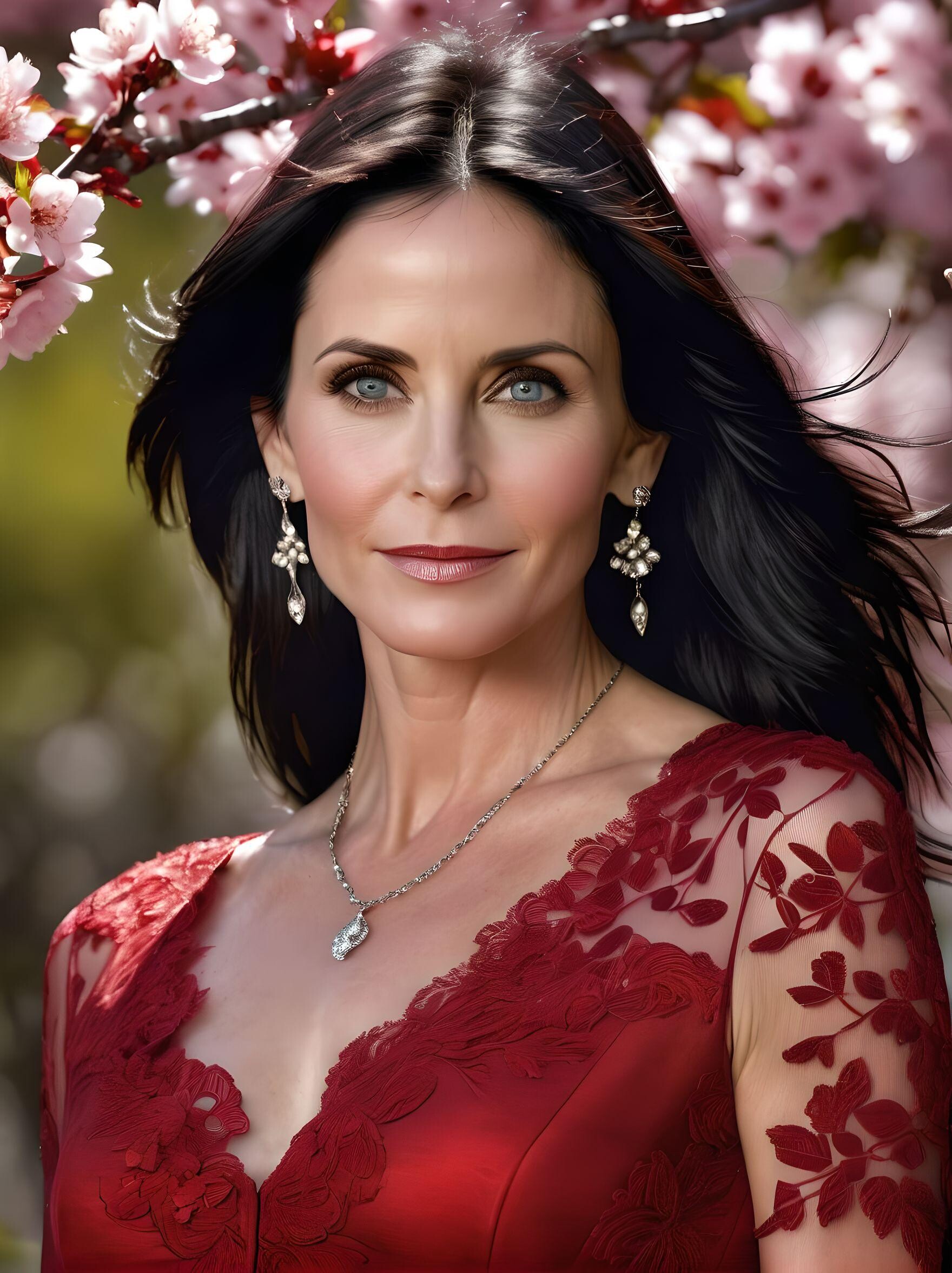 ArtStation - ~Red Velvet Collection-Courtney Cox~