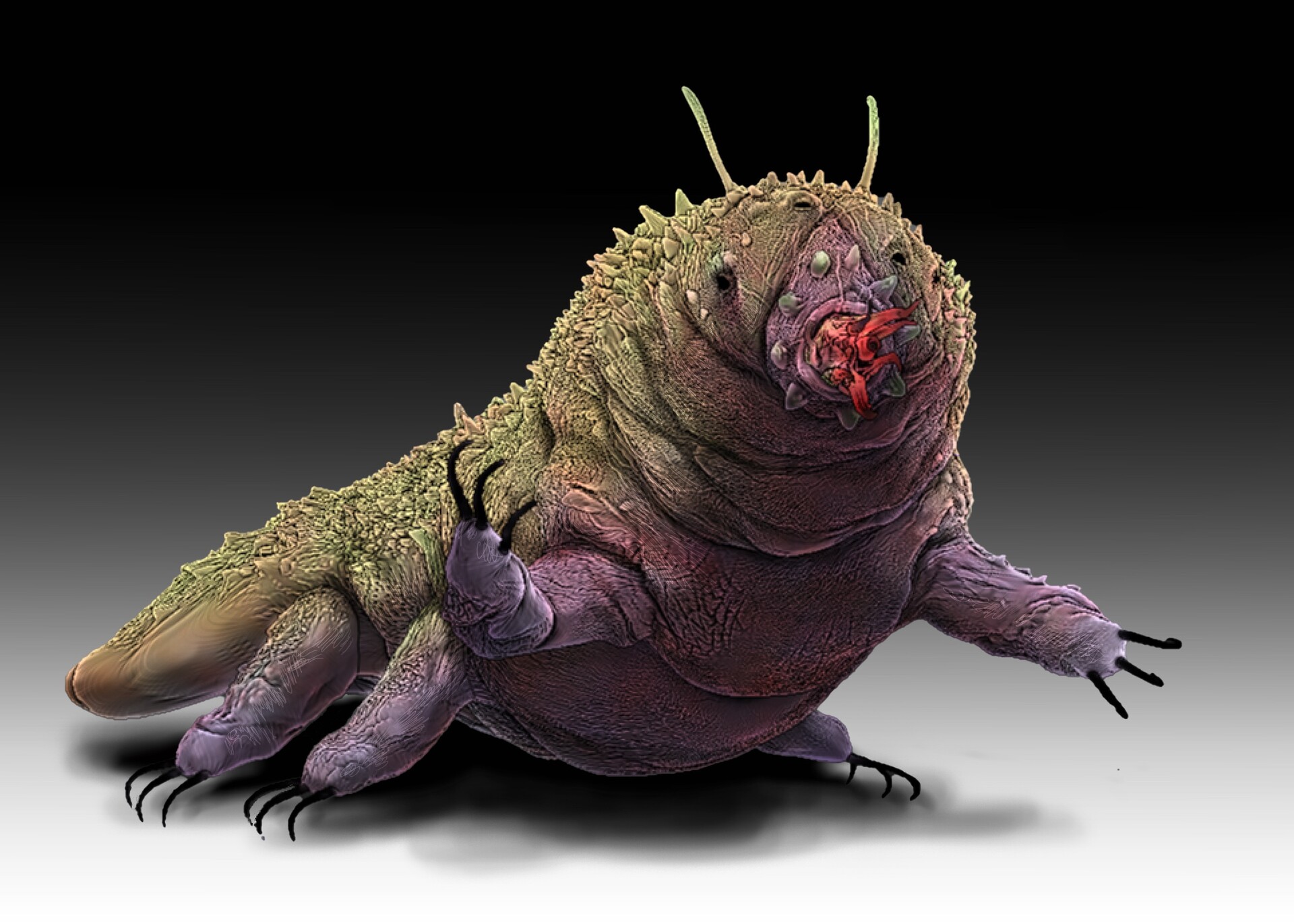 ArtStation - Alien tardigrade