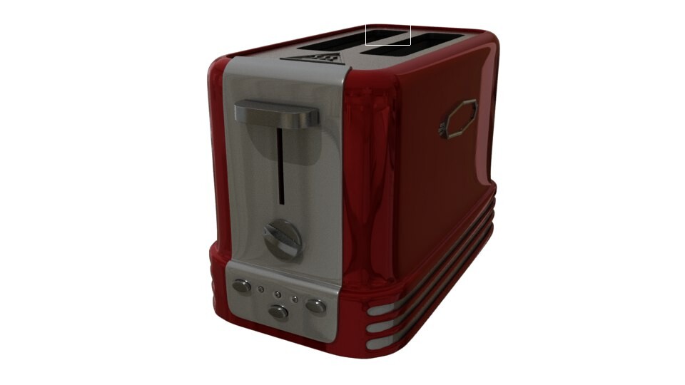 ArtStation - Toaster 3D model