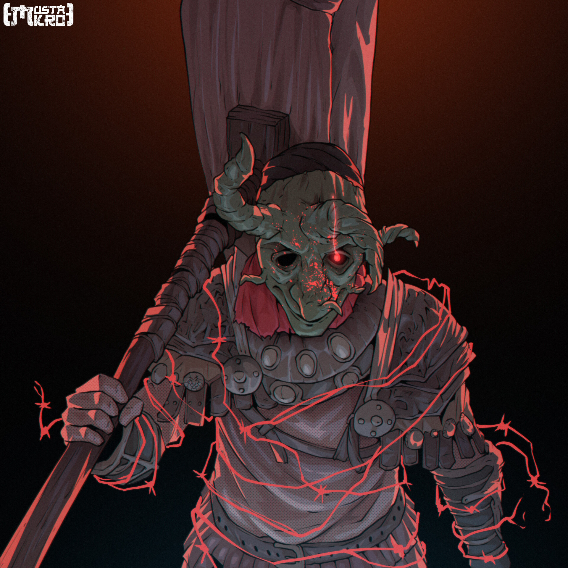 ArtStation - The Omen Slayer - Tarnished Commission