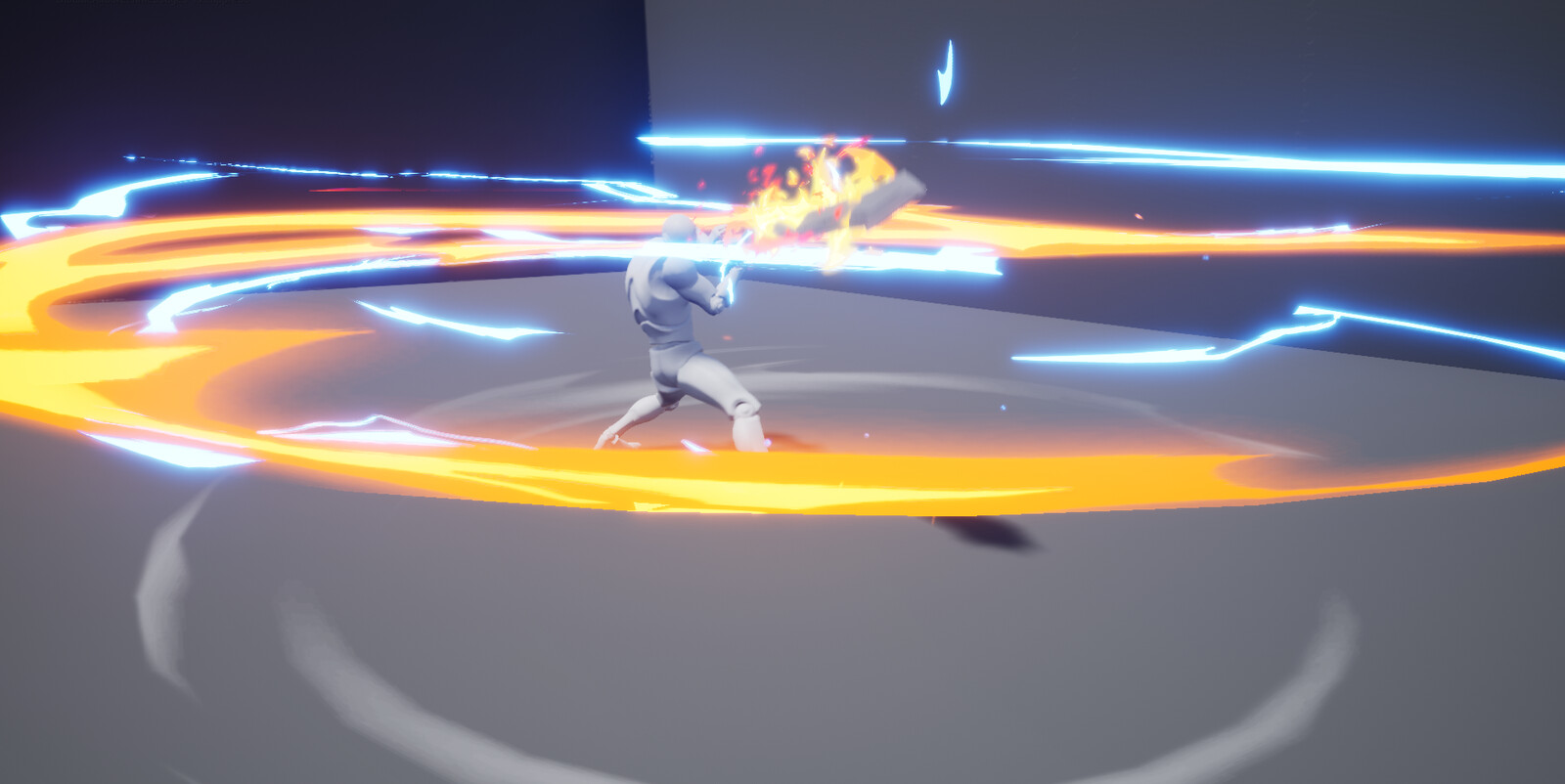 De Andre Martin - Electric Fire Sword Slash VFX