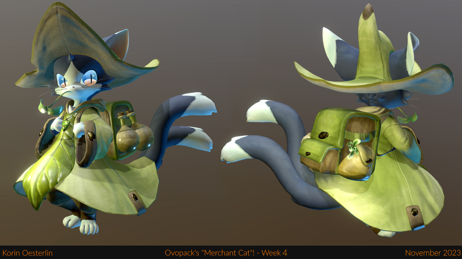 Korin Oesterlin - Ovopack's Merchant Cat!