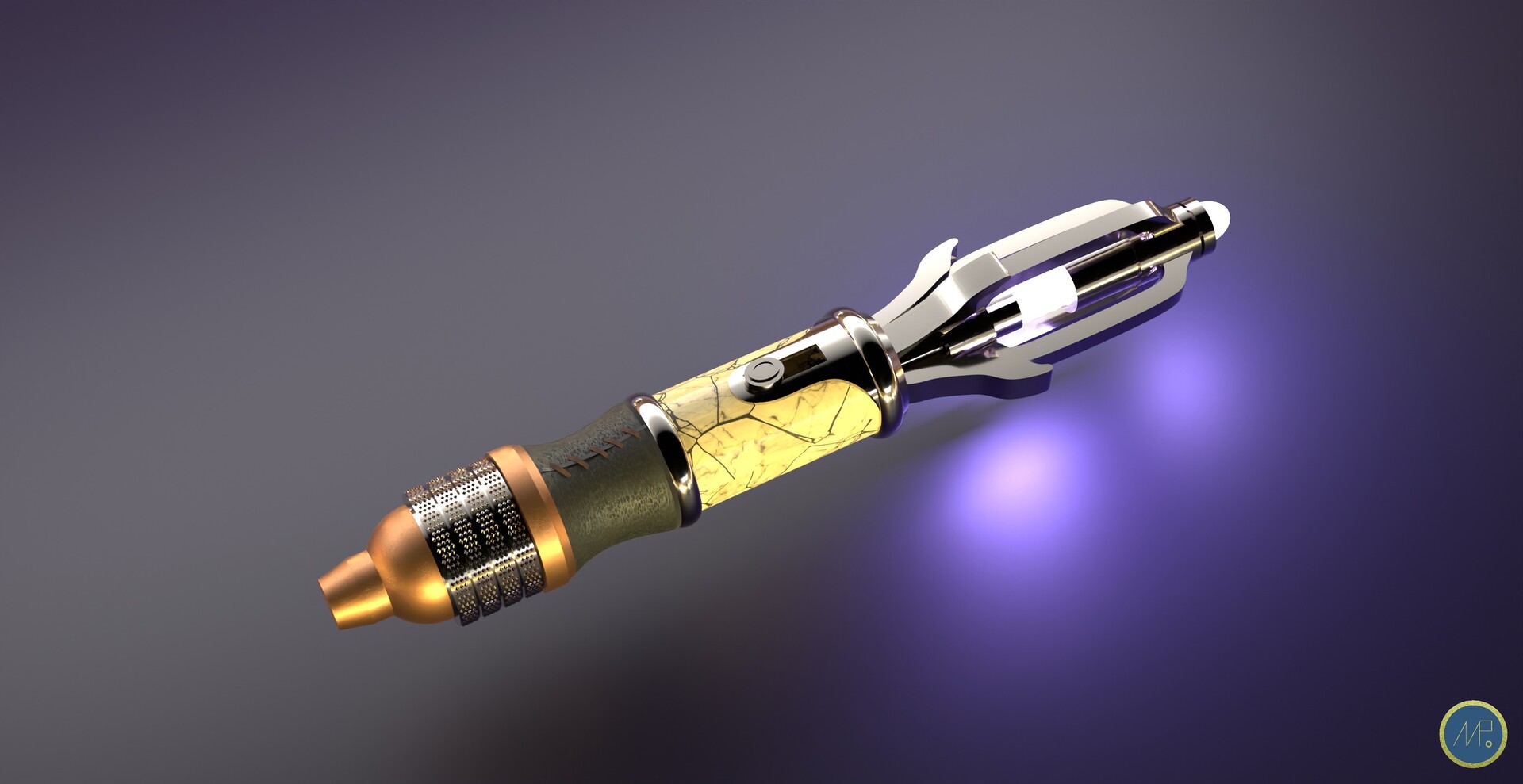 purple sonic screwdriver