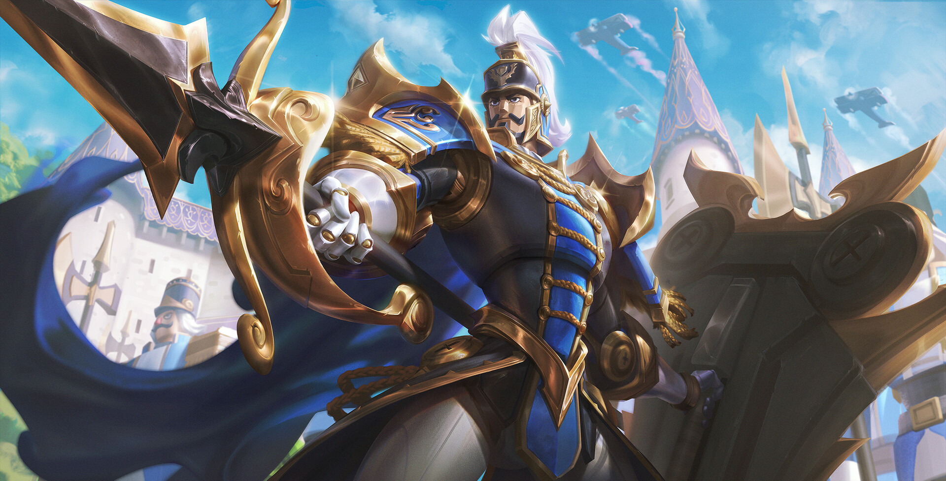 Justice Wong - 蒙恬 蔚藍守將