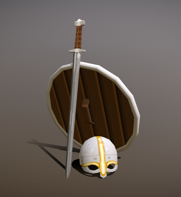 ArtStation - Viking Warrior Props