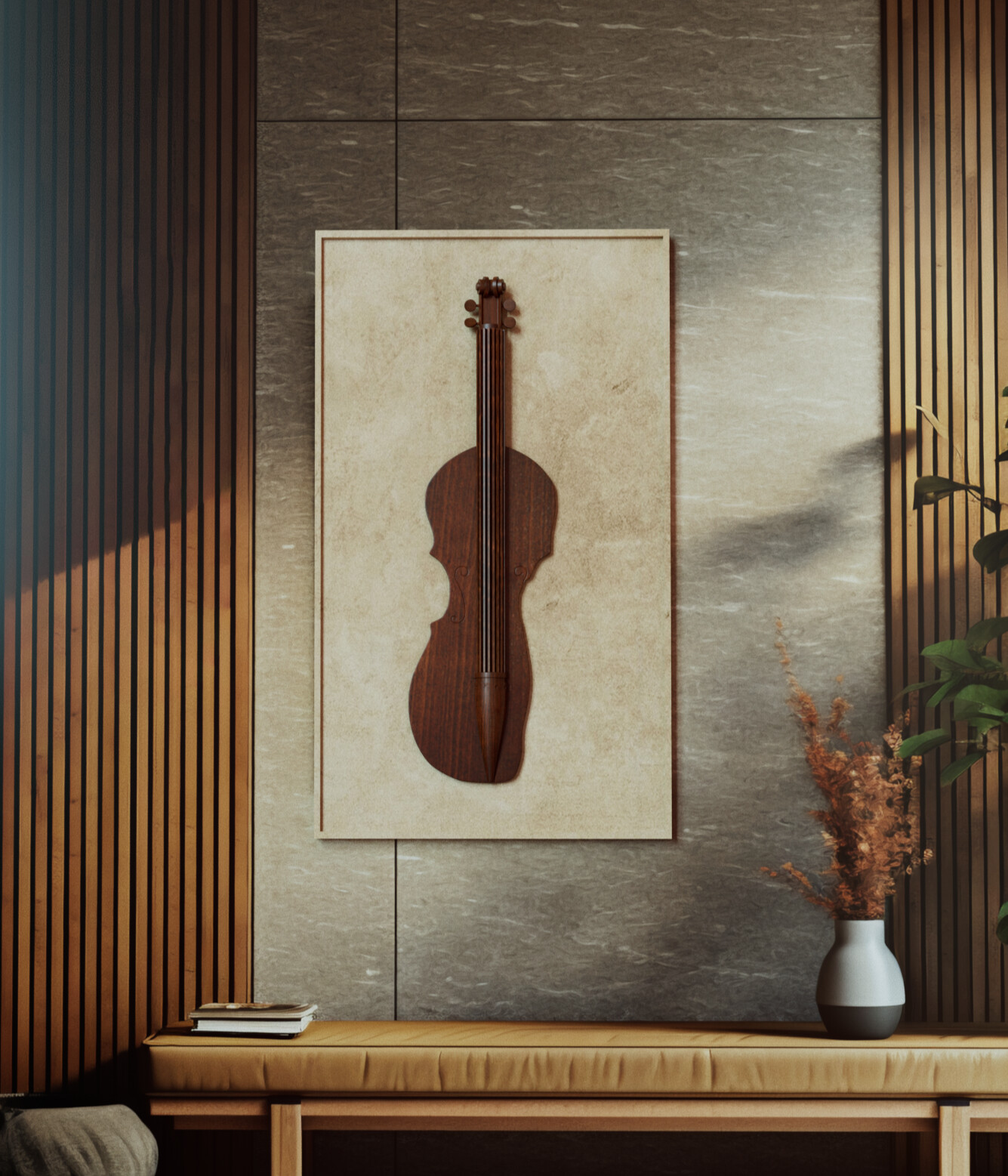 ArtStation - WALL ART INTERIOR DESIGN.