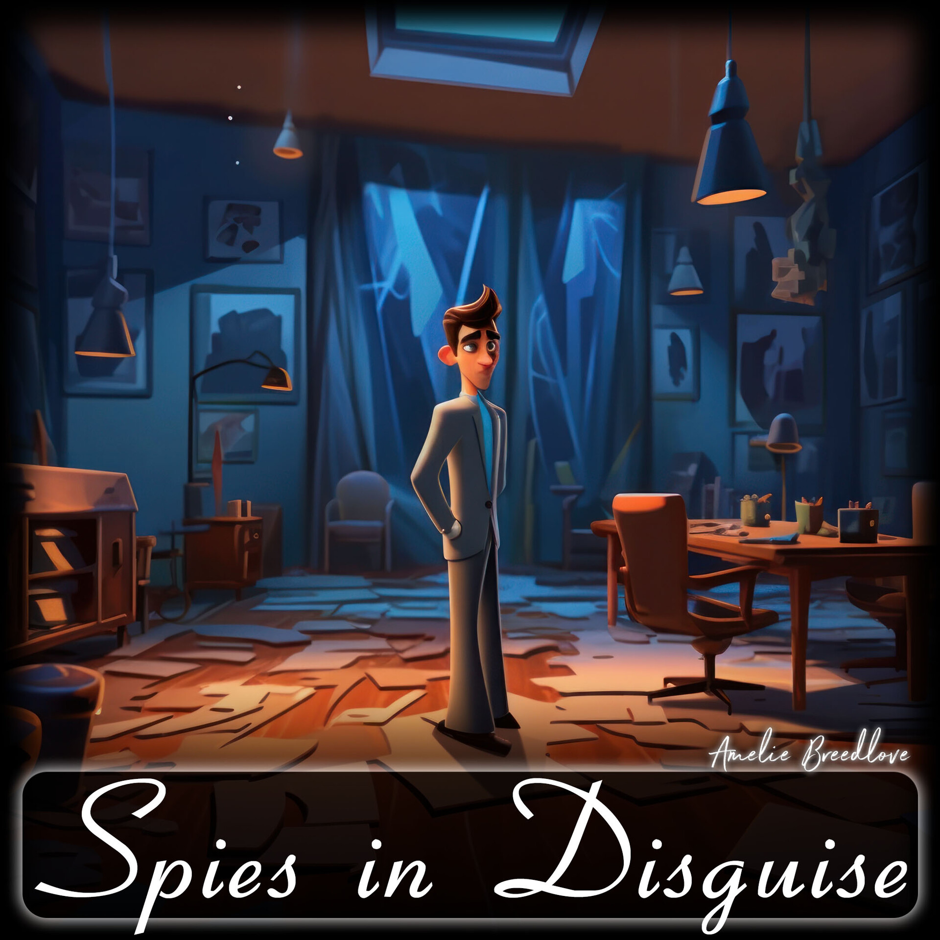 ArtStation - 210 Spies in Disguise Concept Reference Pack | 4K | v.33