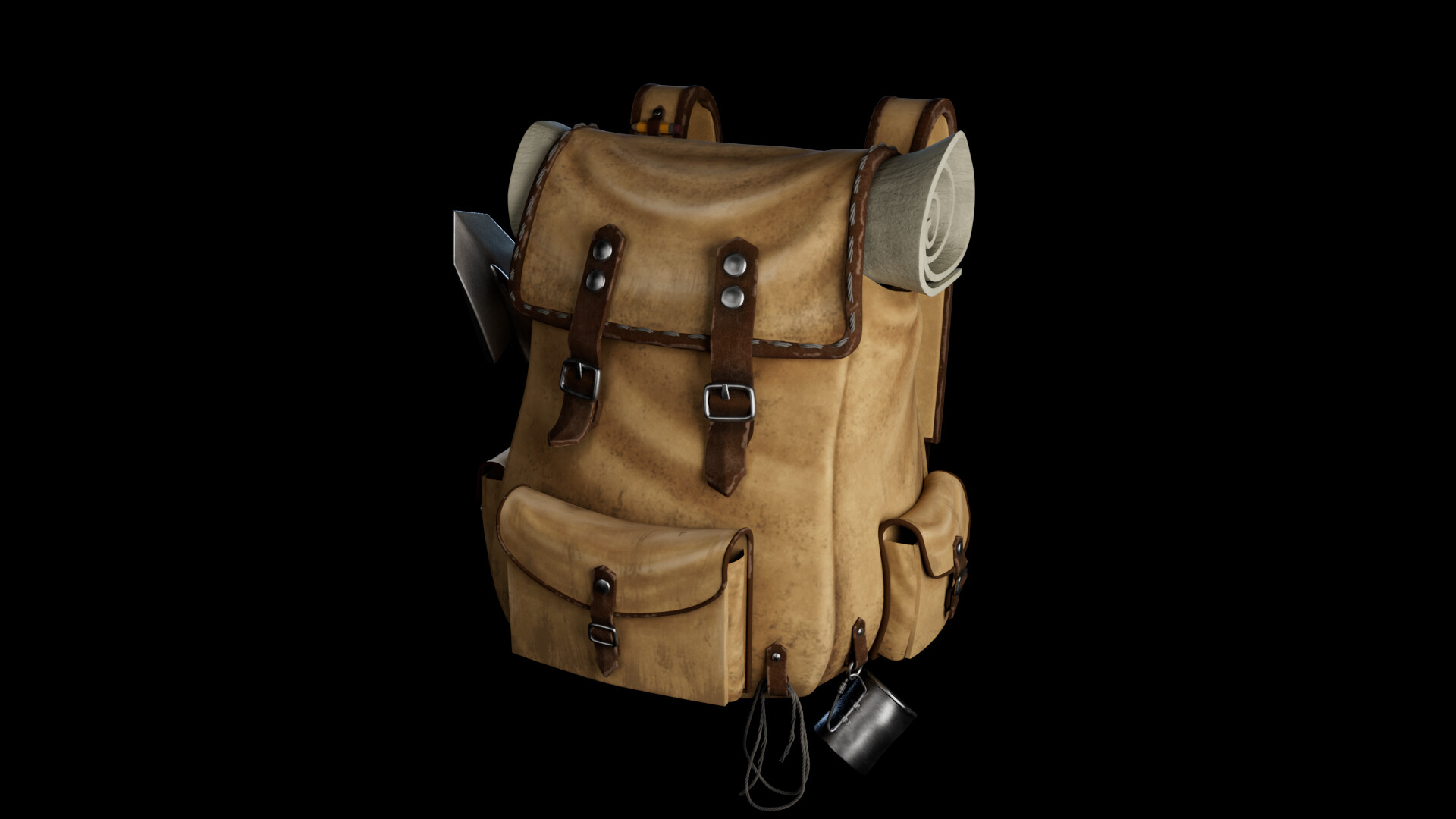 ArtStation - Explorer's bag