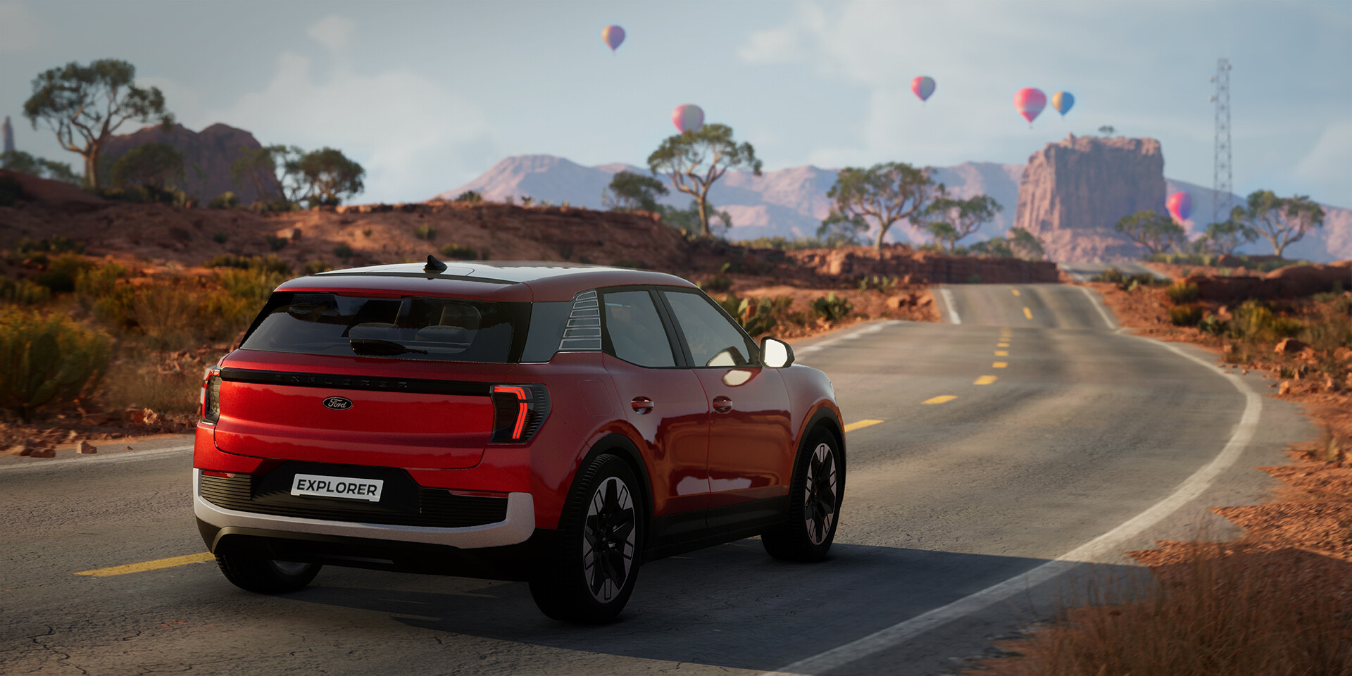 ArtStation - FORD EXPLORER™ | Virtual Test Drive