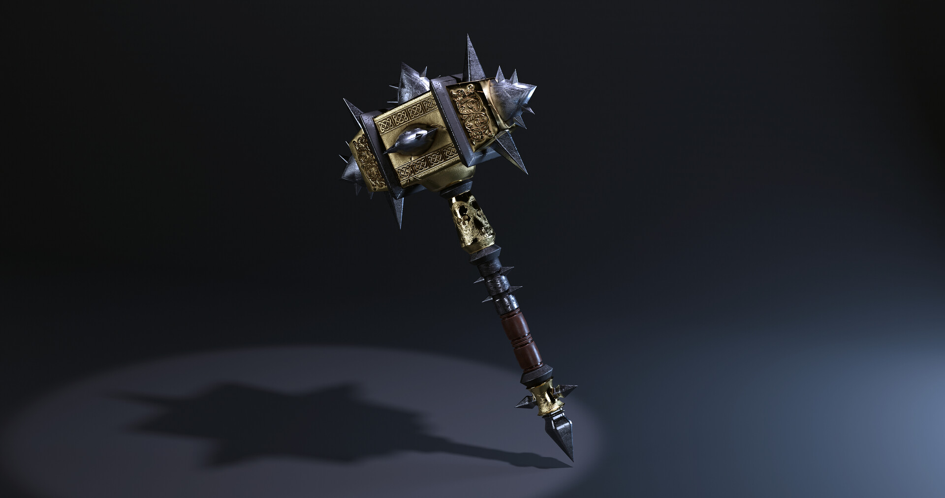 ArtStation - A Very Painful Looking Hammer