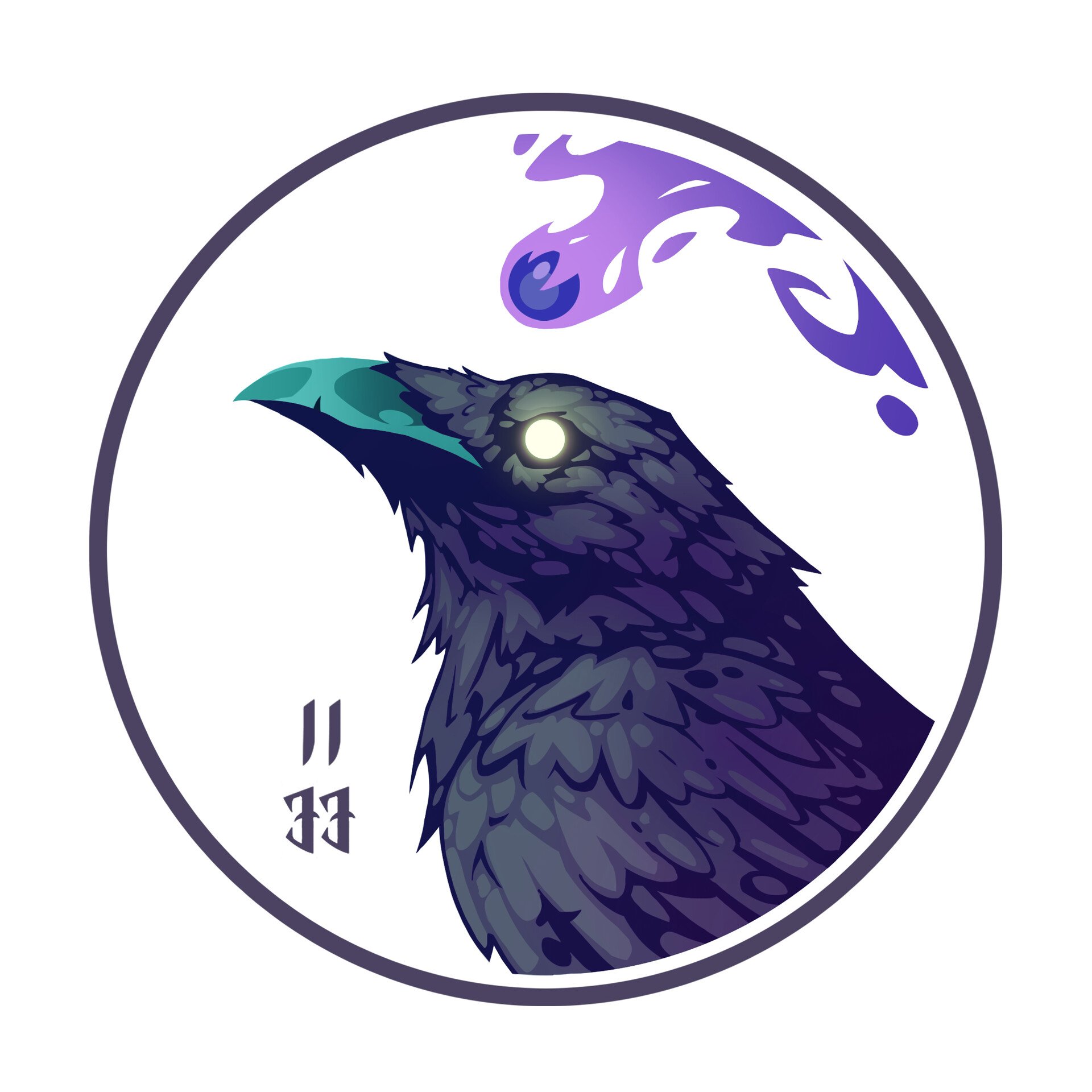ArtStation - Logo Raven
