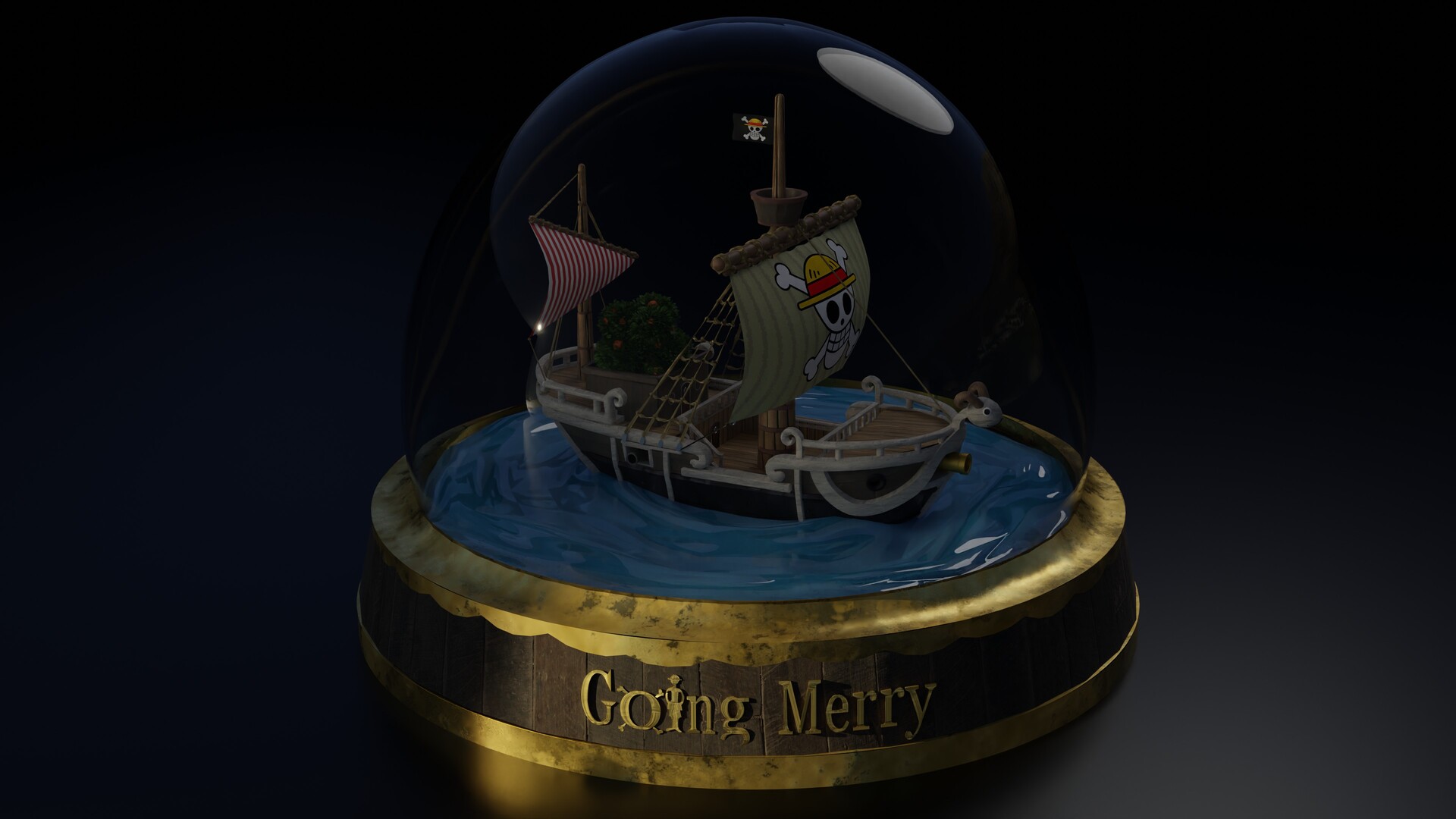ArtStation - One piece Going Merry