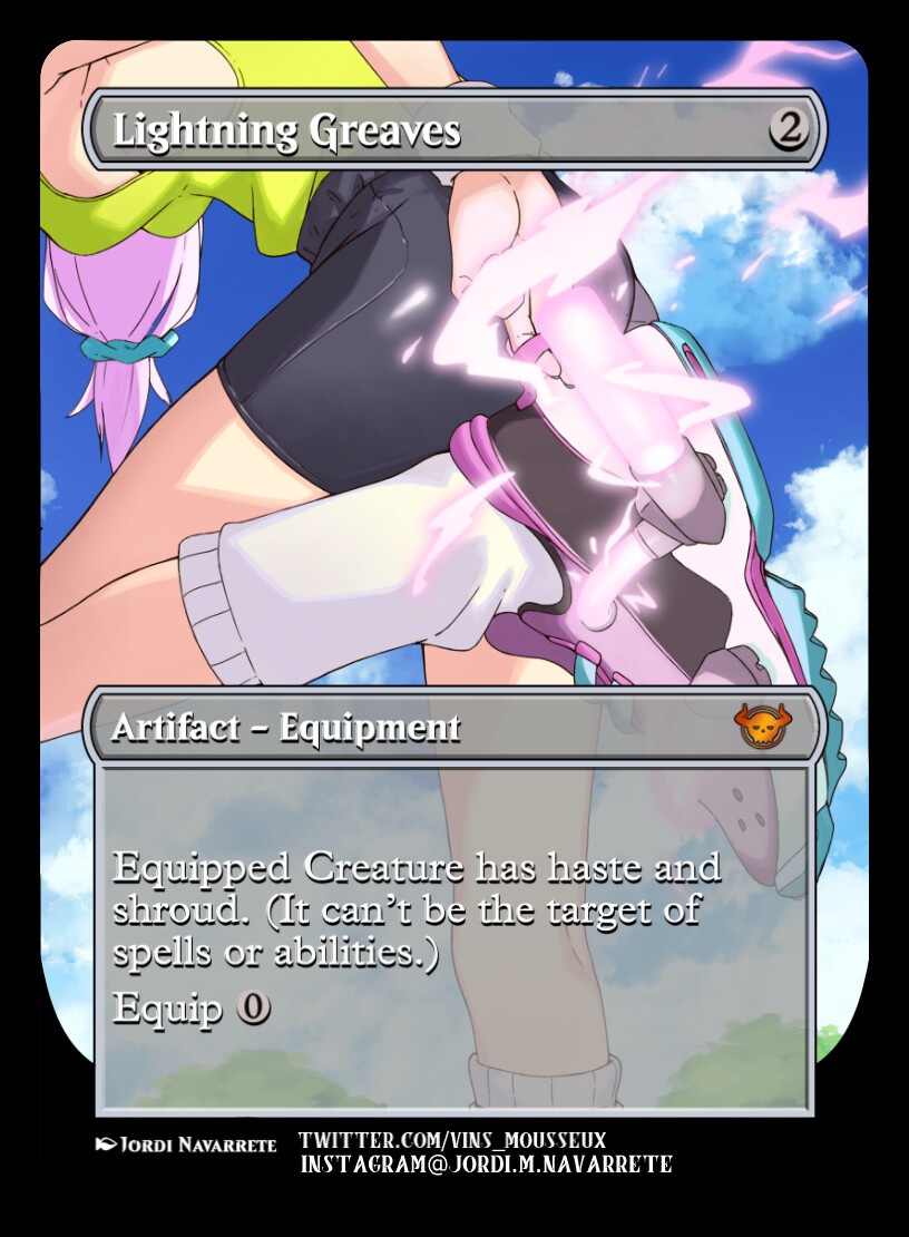 Jordi Navarrete - Lightning Greaves Proxy