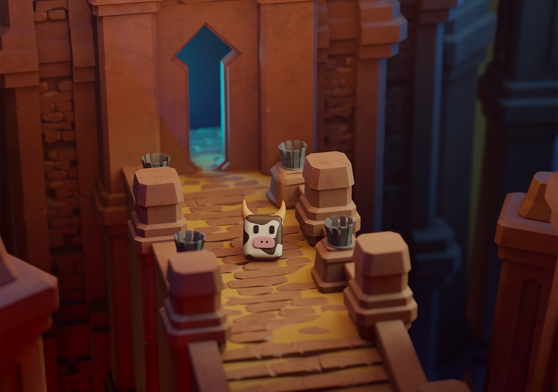 ArtStation - Character Spotlight: Cow Adventurer