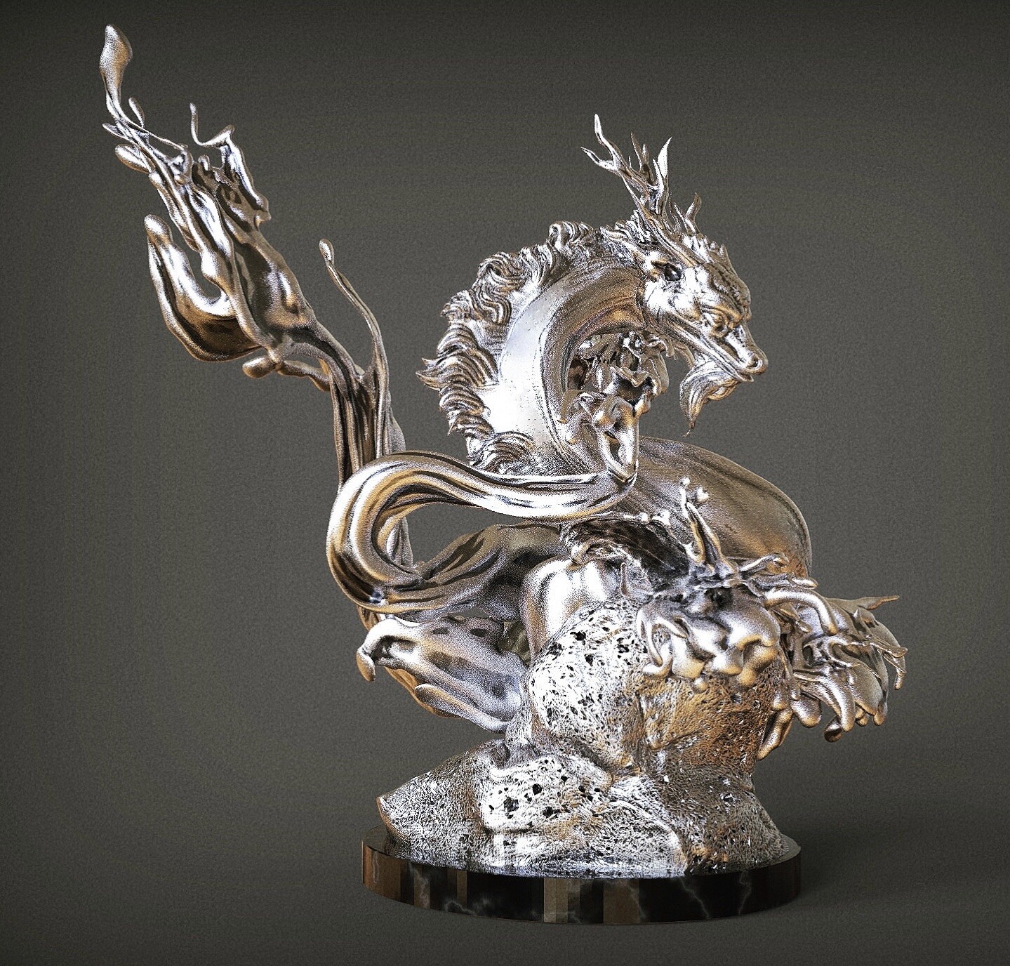 ArtStation - Dragon in Chinese mythology