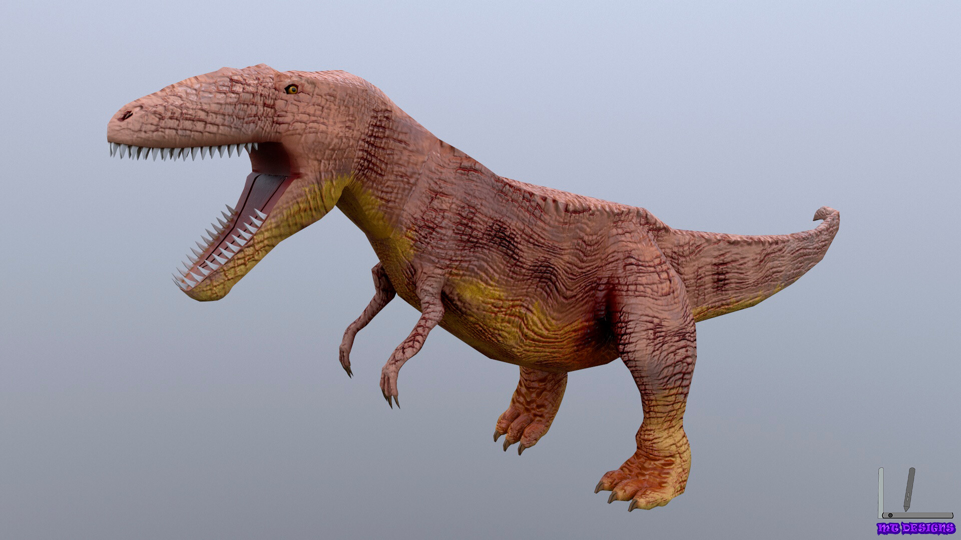ArtStation - T-Rex - Low Poly