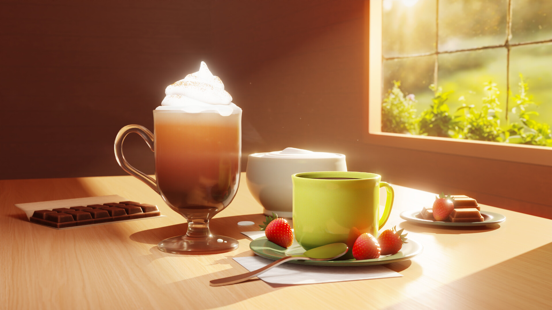 ArtStation - Hot chocolate