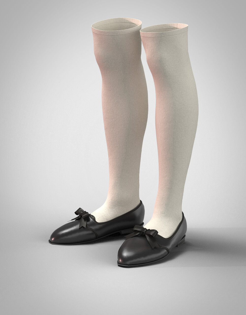 ArtStation - Regency Era Men's Shoes and Stockings
