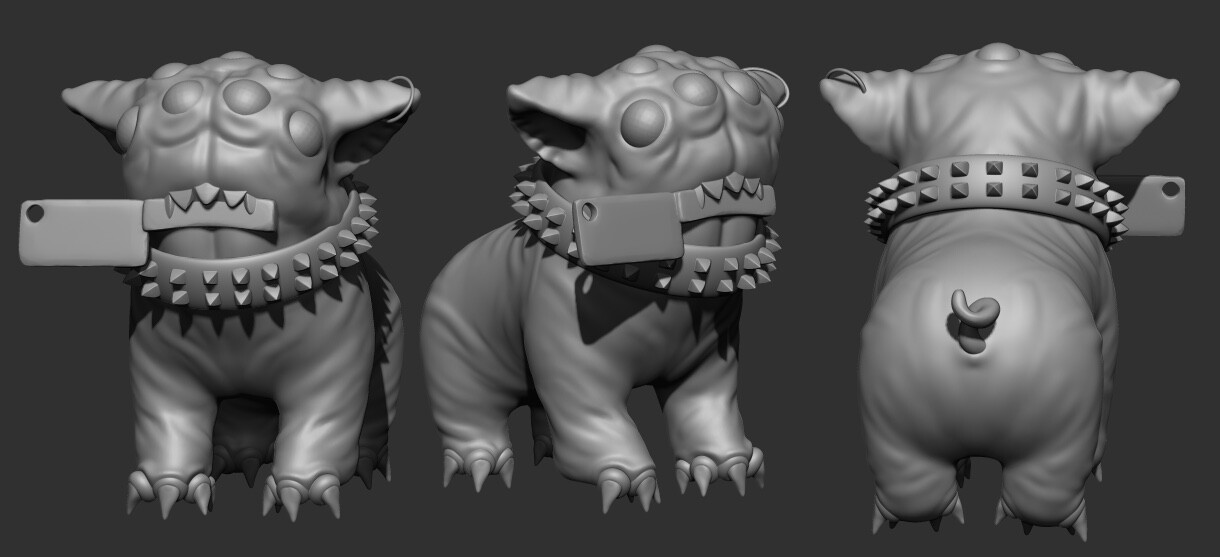 ArtStation - Alien Puppy Personal Project