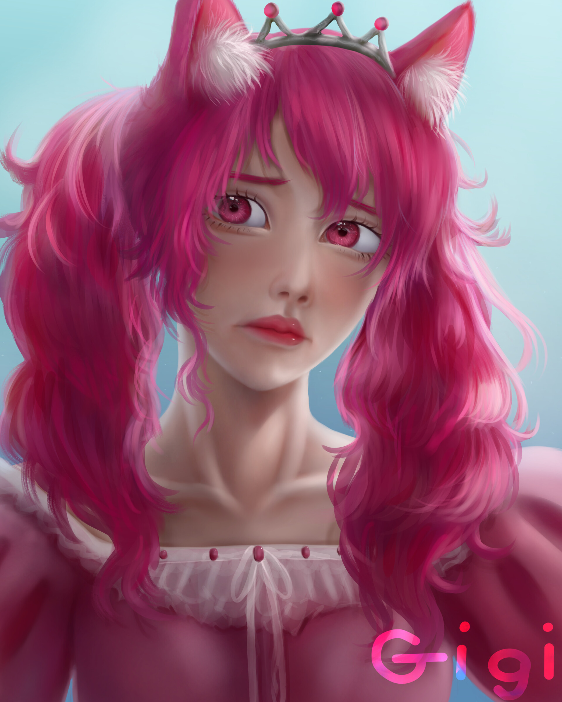 ArtStation - Pink Princess