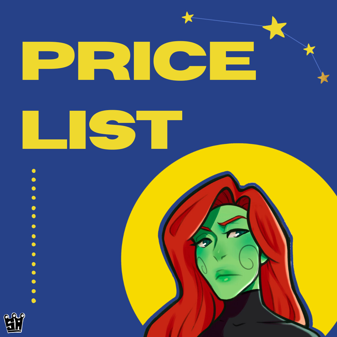 ArtStation - PRICE LIST