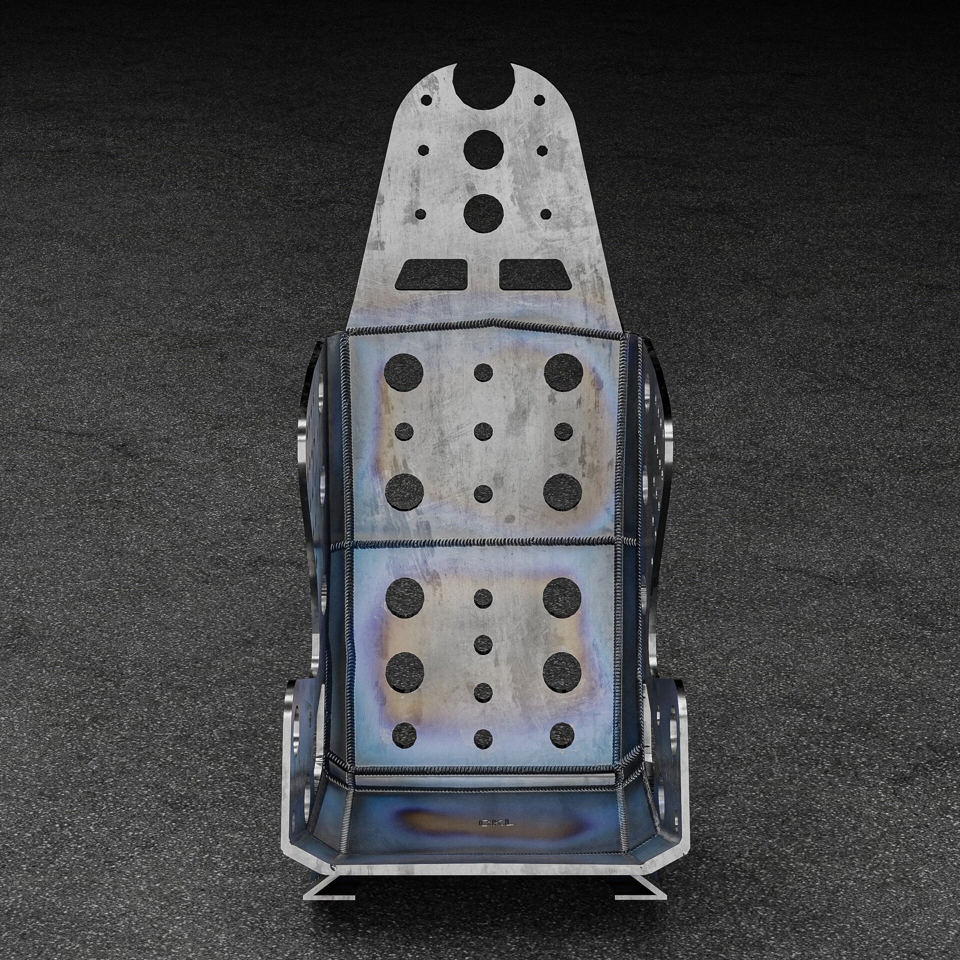 ArtStation - Custom steel seat