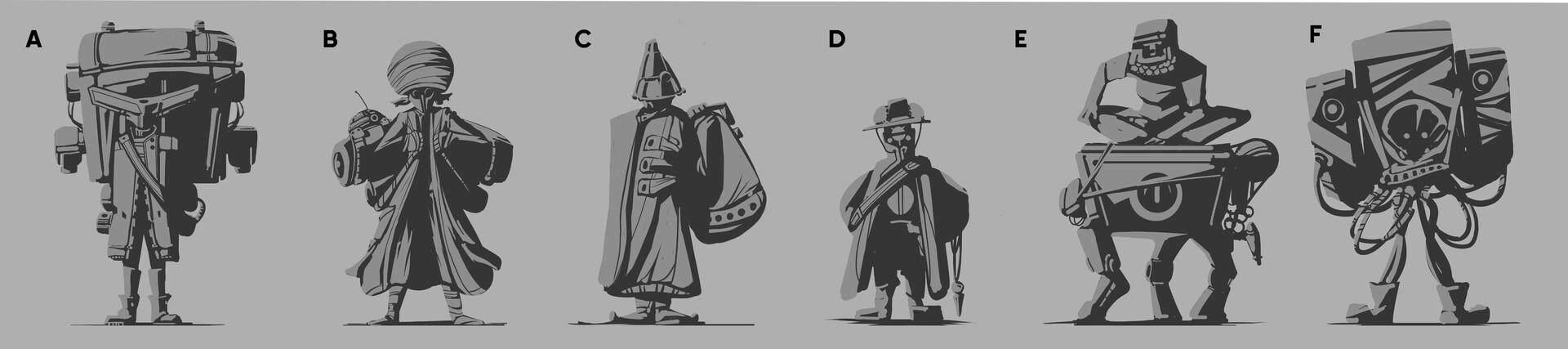 Gary Bey - Kara The Alien Merchant : Character Design
