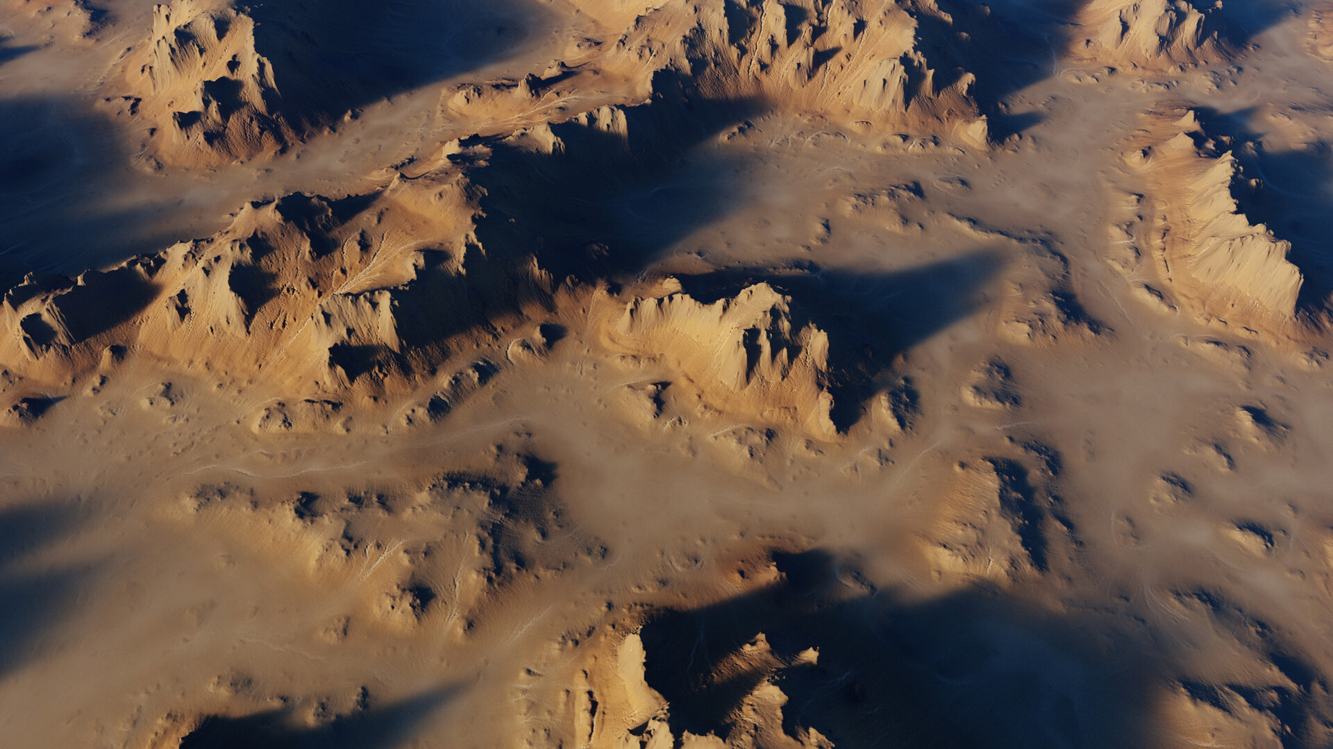 ArtStation - Desert Dry Valley landscape terrain