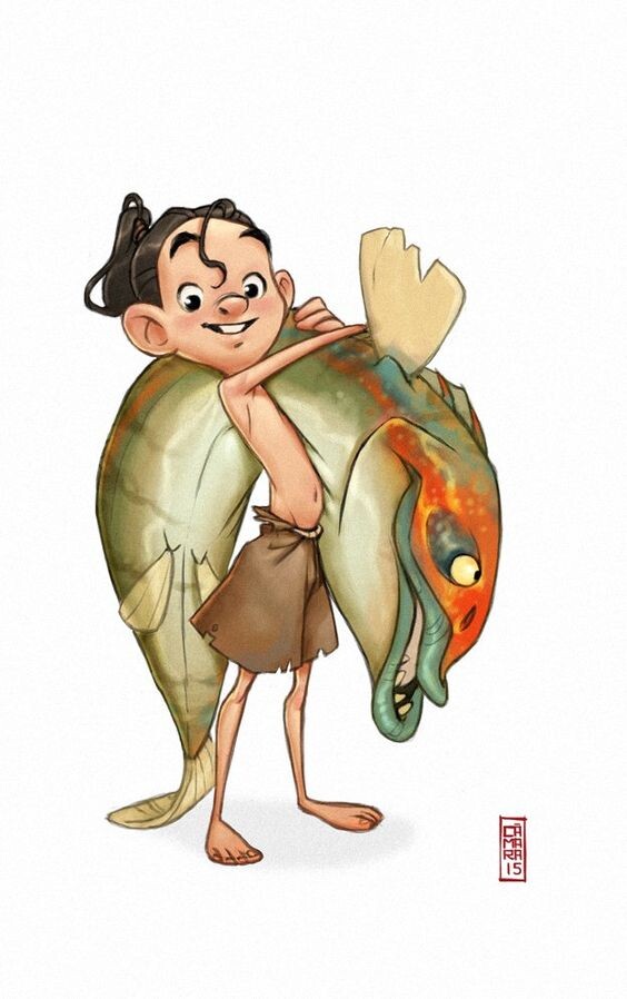 Gabriel Lacerda - The Fish and the Child 'Lookdev'