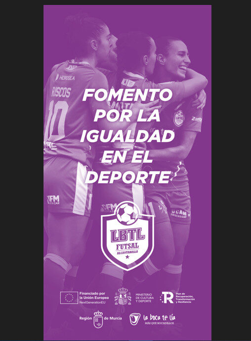 ArtStation - ROLL UP FOMENTO IGUALDAD LBTL FUTSAL ALCANTARILLA 2023