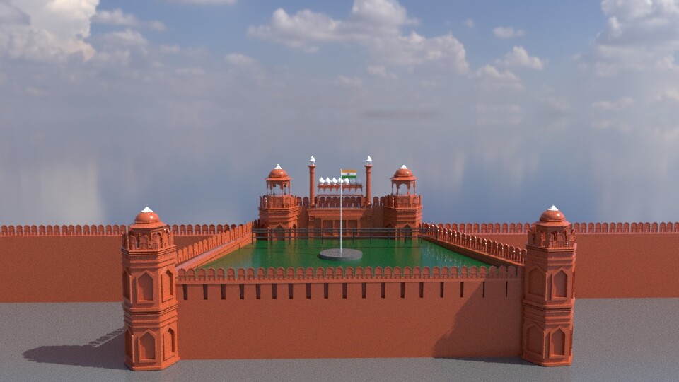 ArtStation - Red Fort