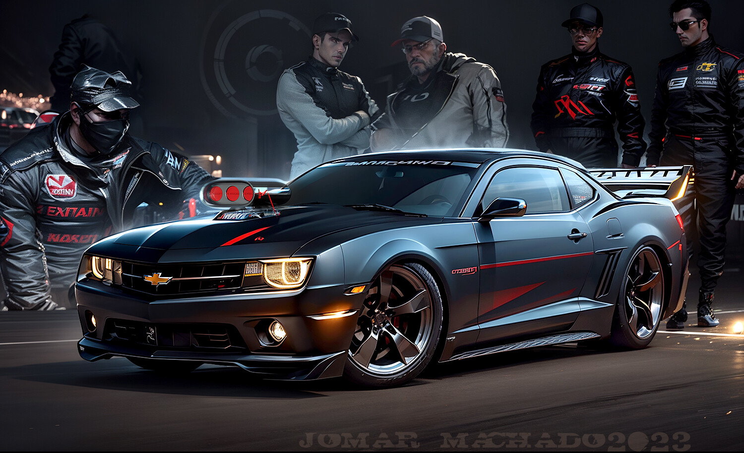 ArtStation - Chevy Camaro, Ride or Race...