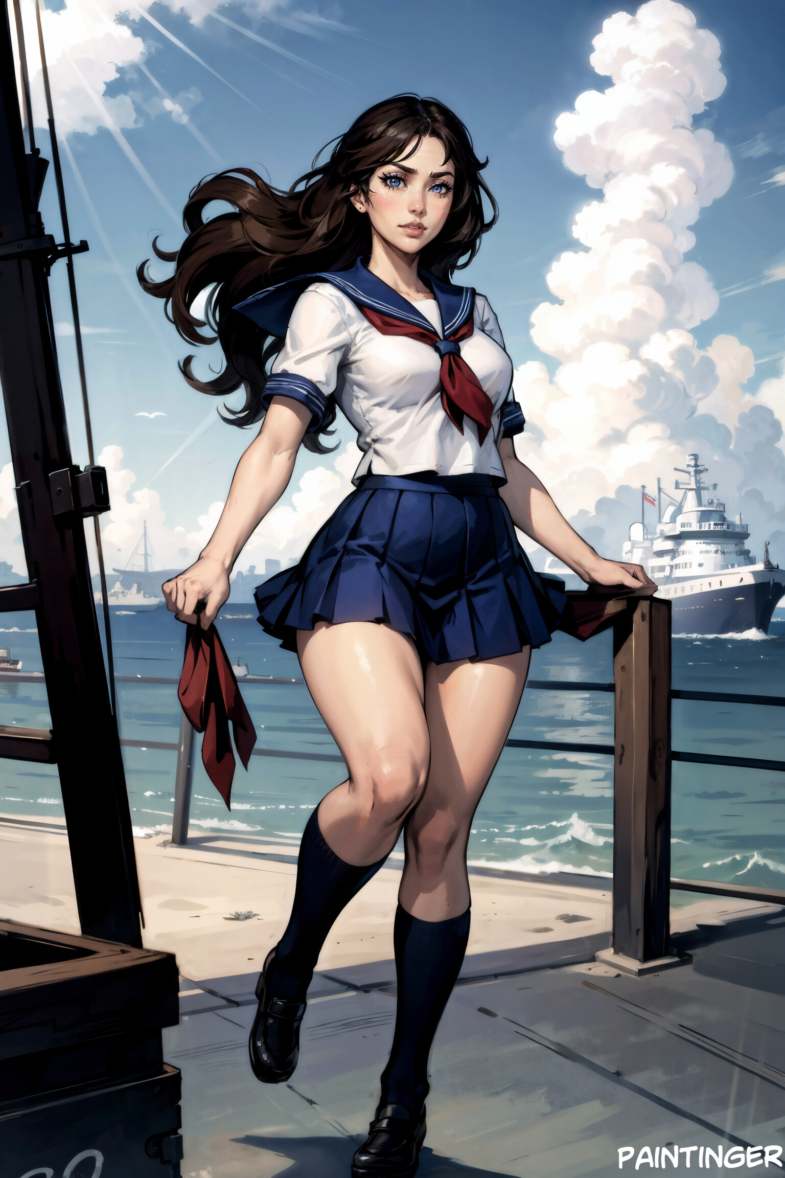 ArtStation - Sailor Girl