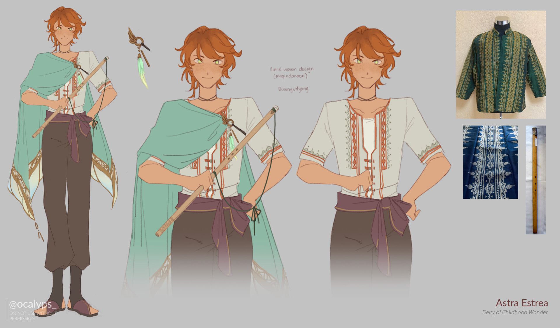 ArtStation - PGP Reference Sheet: Yuzu