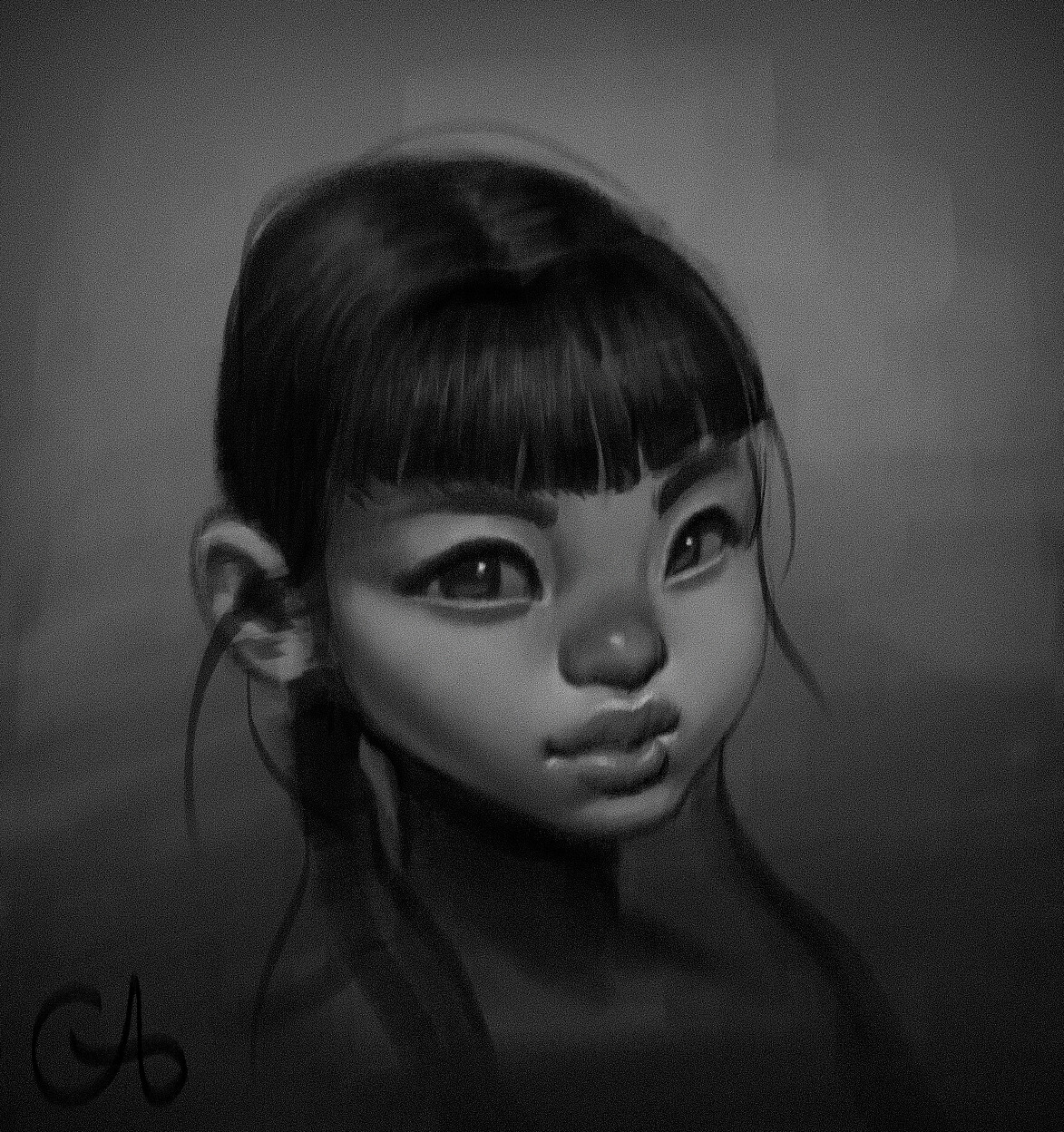 ArtStation - grayscale practice