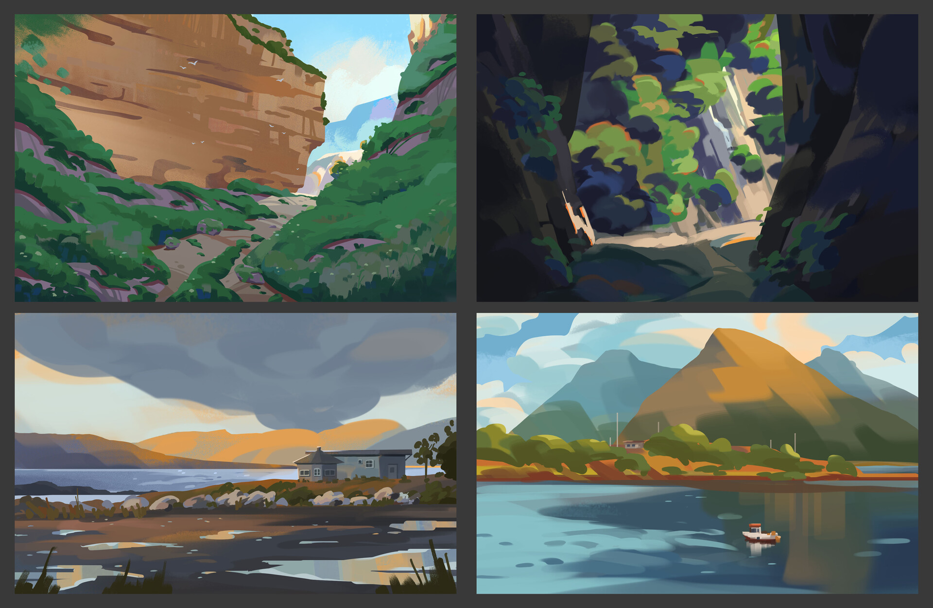 ArtStation - Environment Studies