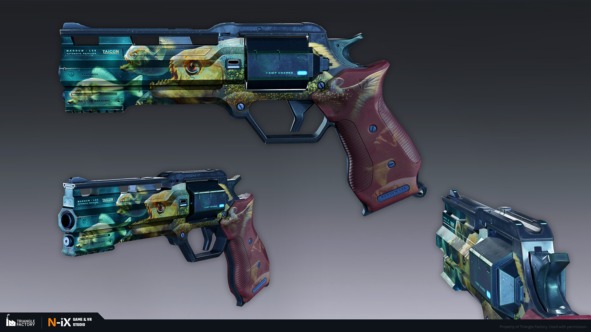 N-iX Game & VR Studio - Breachers - Weapon Skins #1