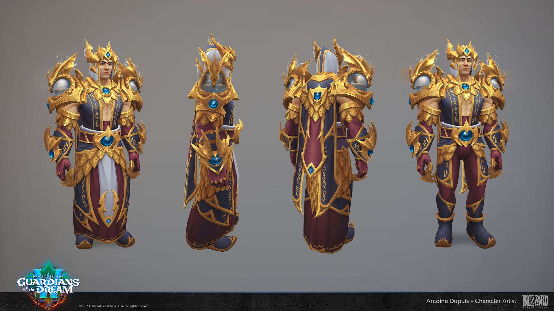 Antoine Dupuis World Of Warcraft Dragonflight 102 Evoker Tier Set