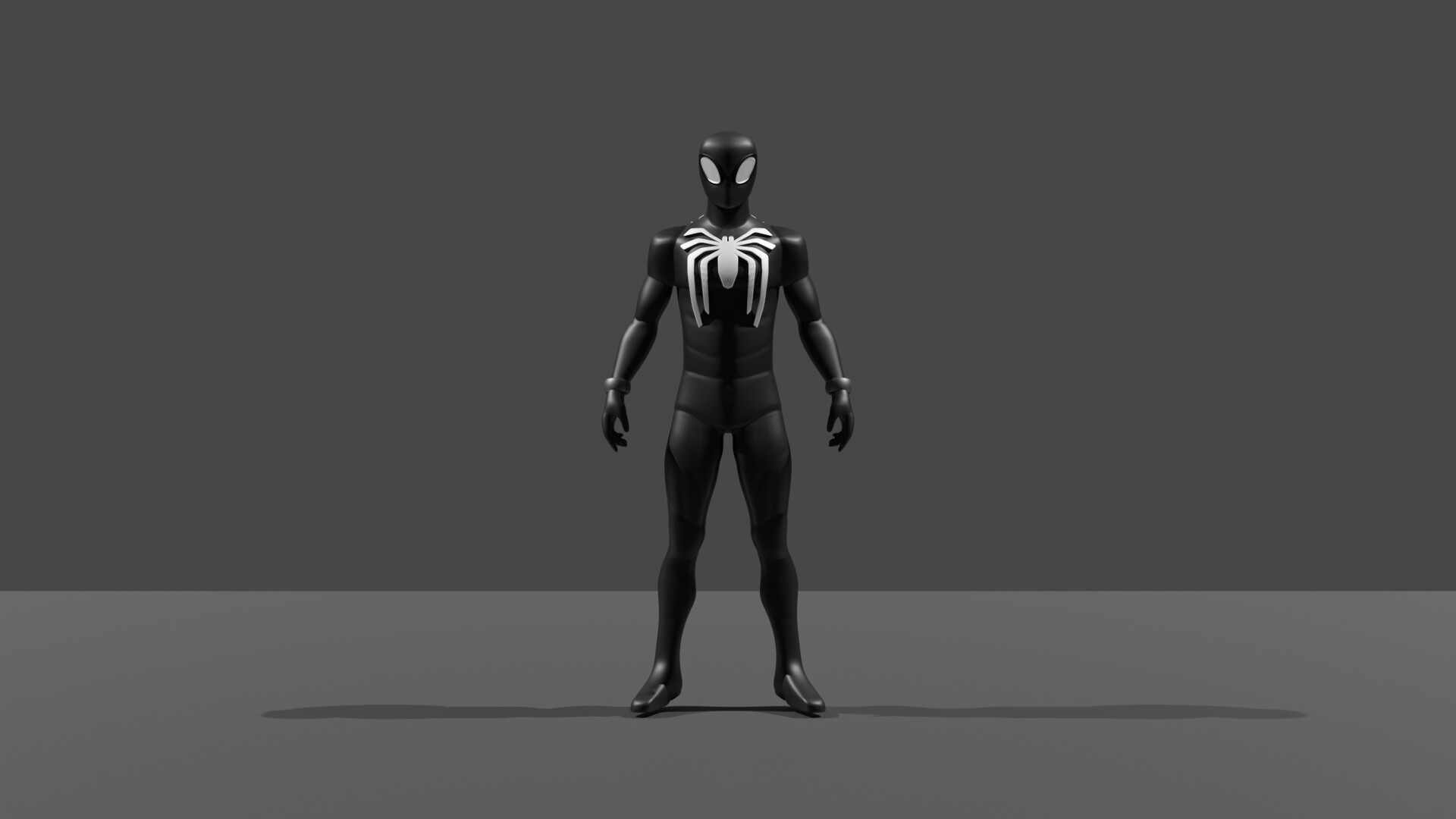 ArtStation - Spider Man Black