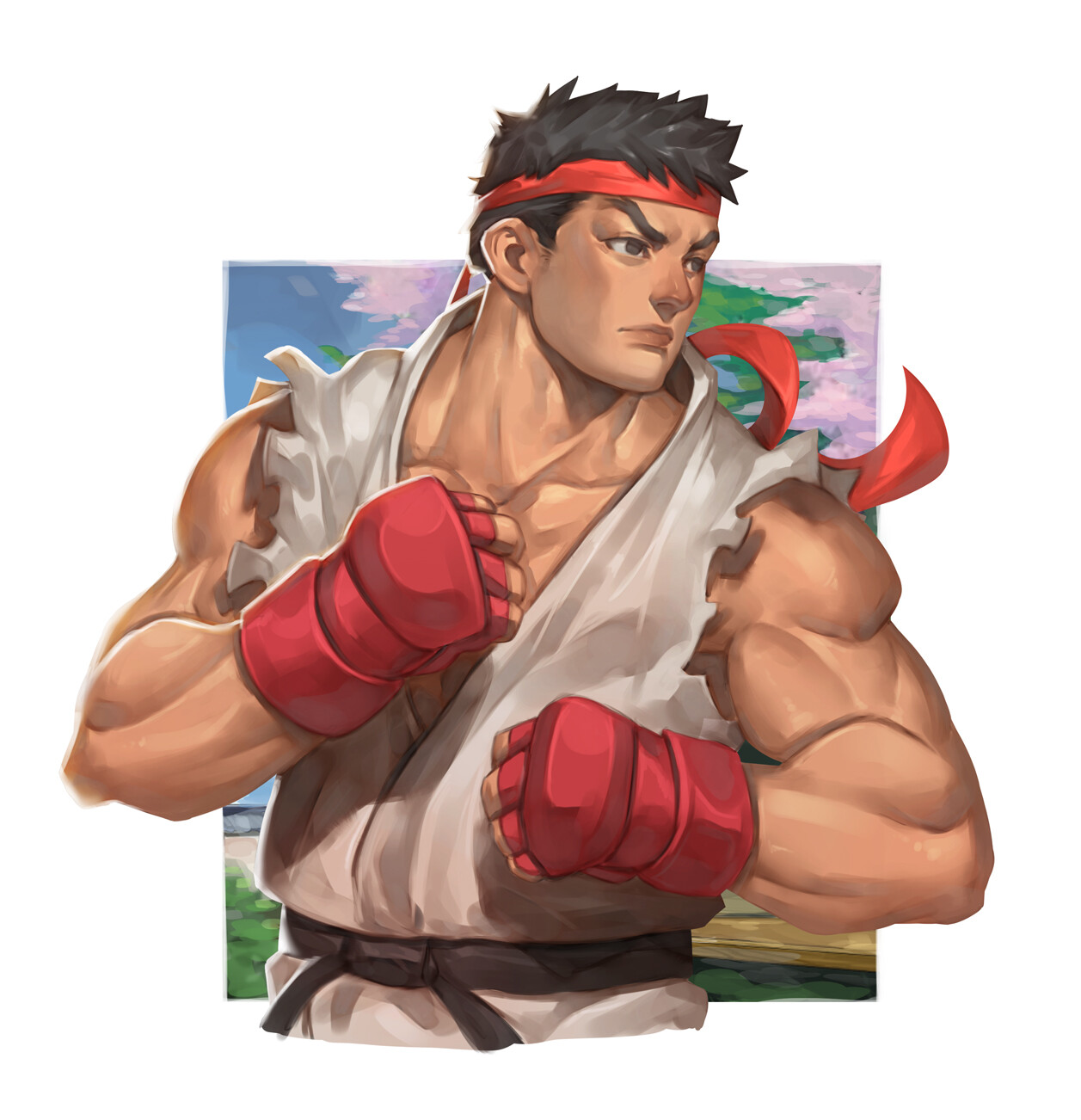 ArtStation - Ryu - Street fighter