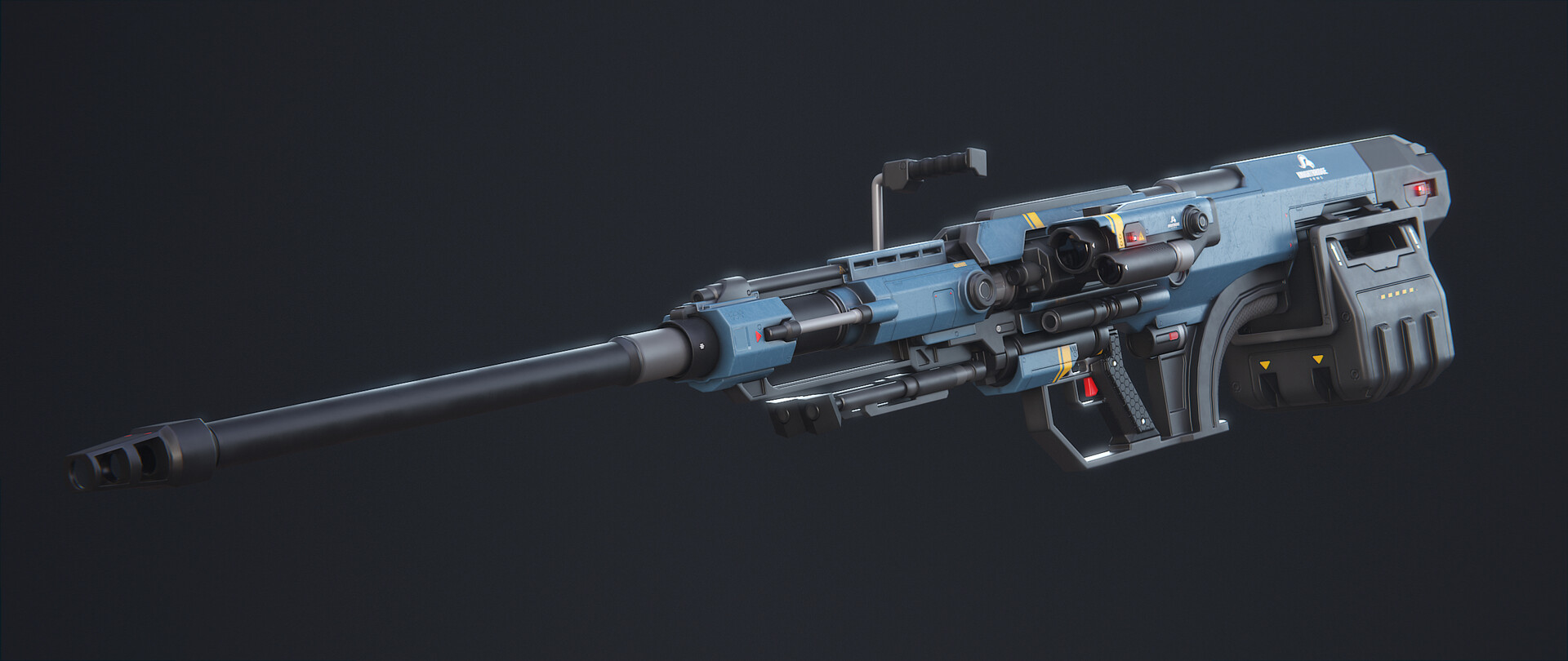 Experia888 - Excalibur 20mm Rifle - Star Citizen Fan Concept