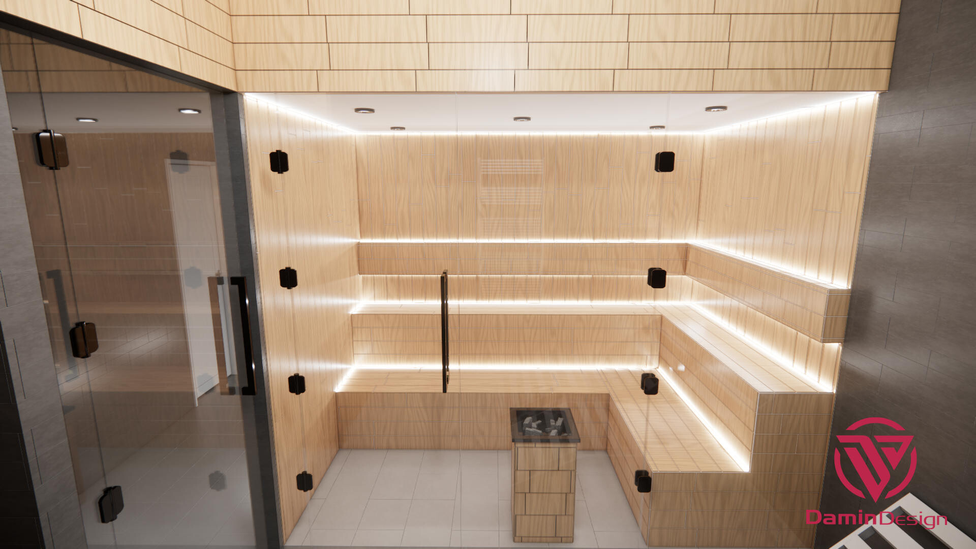 ArtStation - Modern Sauna