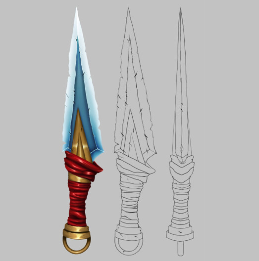 Leiona Chung - Fantasy Ice Dagger